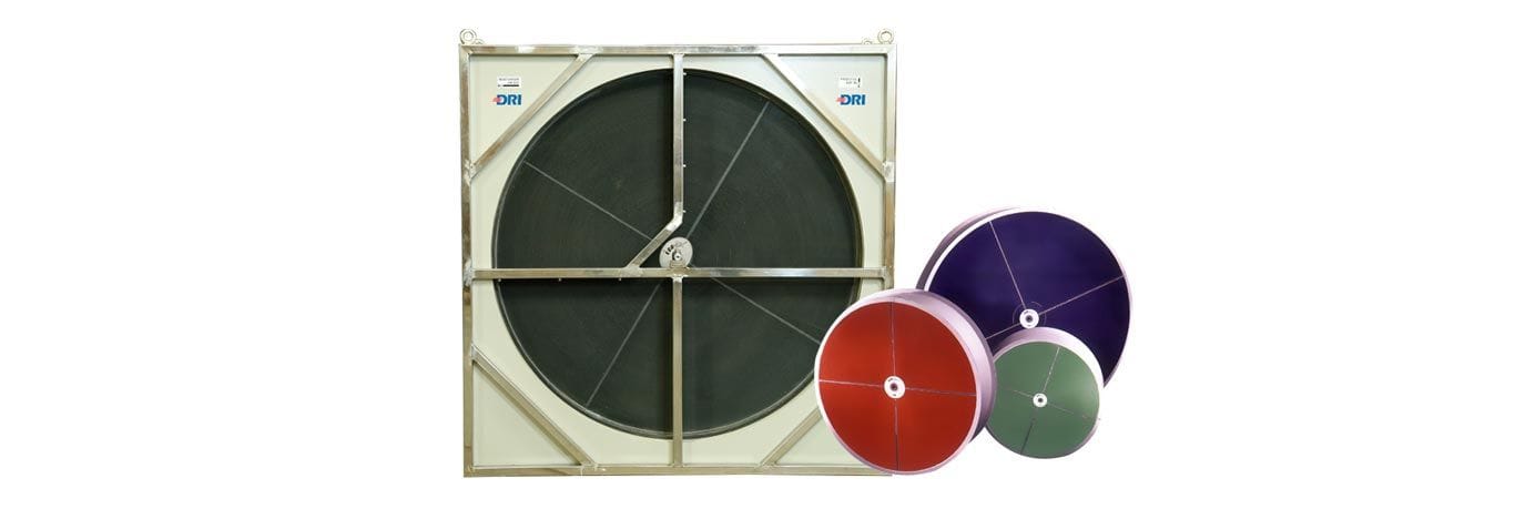 DRI's Active Dehumidification Wheels, Desiccant Dehumidification