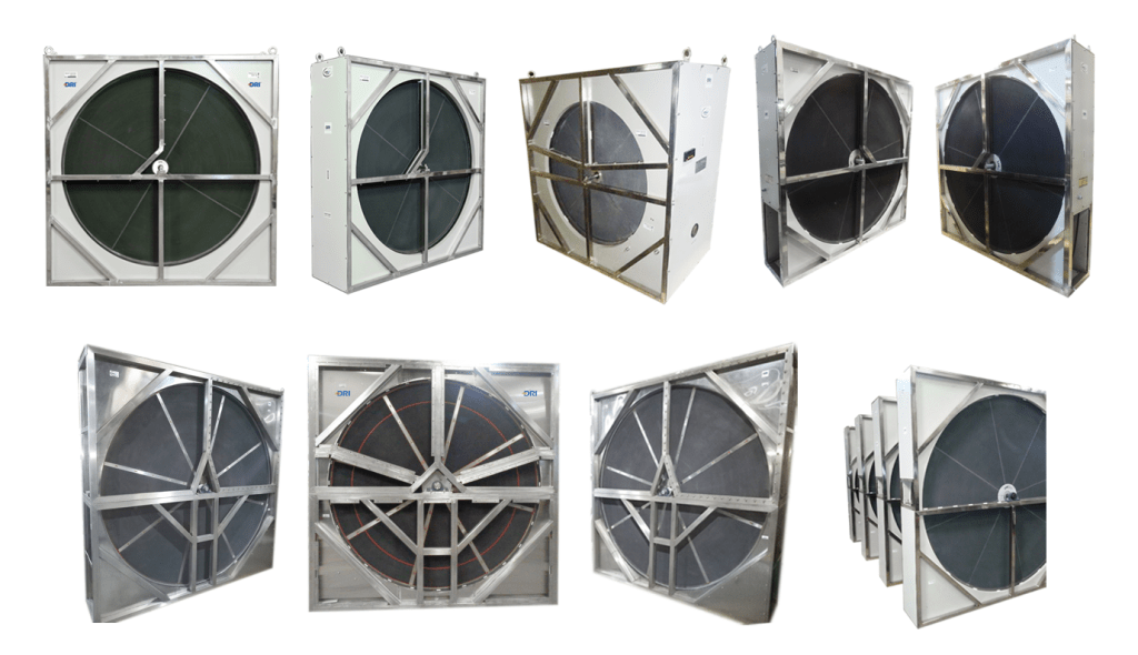 DRI's Active Dehumidification Wheels, Desiccant Dehumidification